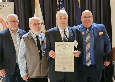 Congratulations To Retired Vtfd Captain Thomas Daugherty On His 50 Year Gold Card Vincennes