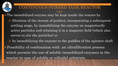 Enzymereactors Application In Biotechnology Pptx