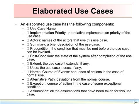 Use Case Model With Components In Software Ppt