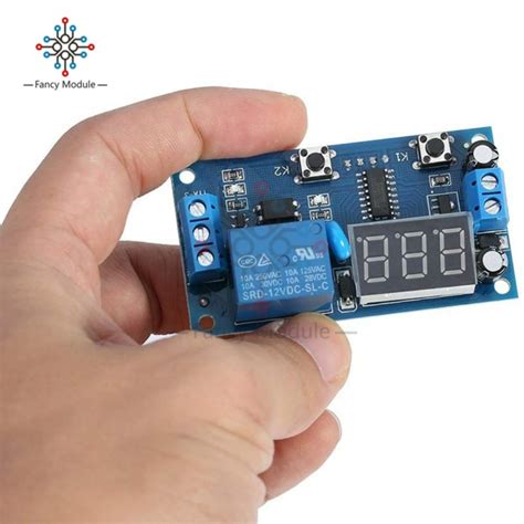 Dc 12v Végtelen Ciklus Késleltetési Időzítés Timer Digital Relé Modul