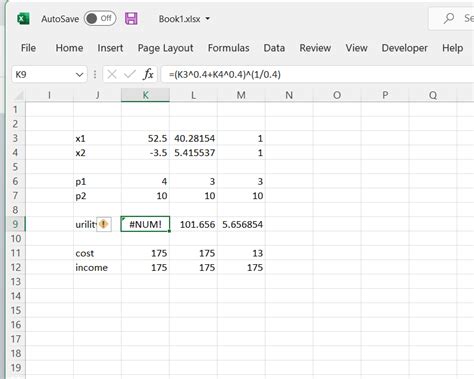 solver encountered an error in the objective or constraint cell r excel