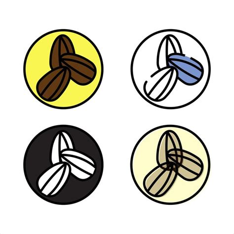 Premium Vector Nuts Vector Icon