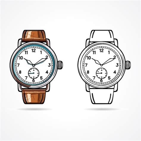 Premium Vector Sports Watch Vector Illustration Wrist Watch Vector Art