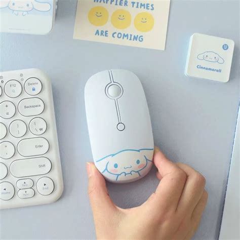 시나모롤 저소음 마우스 뉴스트림