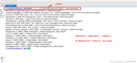 Linux文本三剑客之首awk linux awk数字计算 CSDN博客
