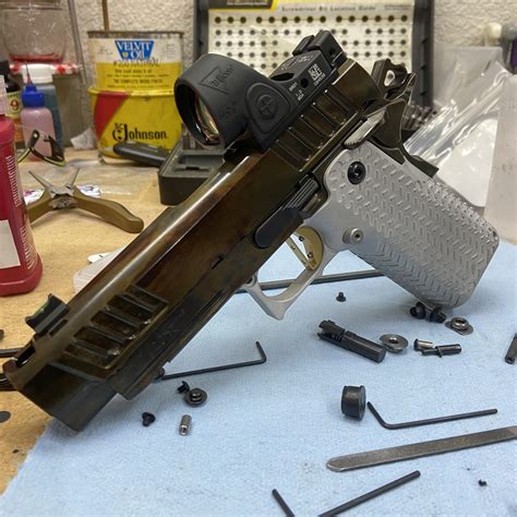 Cheely Grip And Atlas Trigger Installed On A Staccato Next Step Is