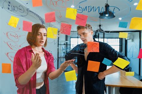 Creative Business People Discussing About Solving Marketing Problem