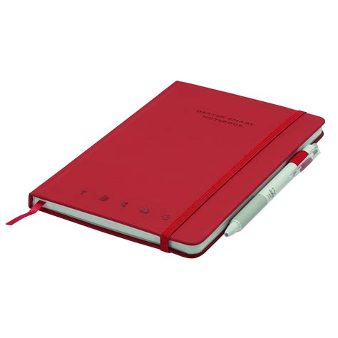 Dexter Smart Premium Erasable And Reusable Eco Friendly Red Notebook A