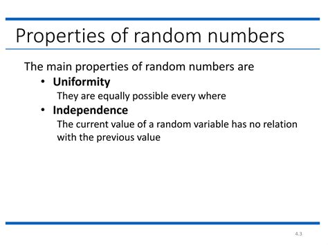 4 Random Number And It S Generating Techniques PPT