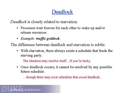 Deadlock