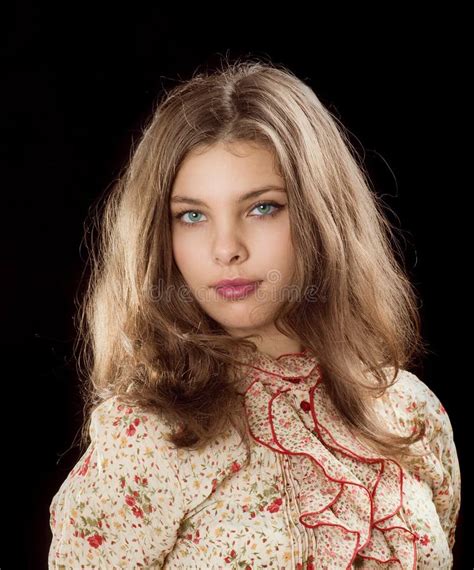 Brunette Girl Stock Image Image Of Sensual Model Female 13097251