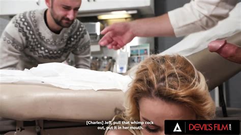 Devils Film Nympho Cherry Kiss Fucks Her Husbands Doctor Because He