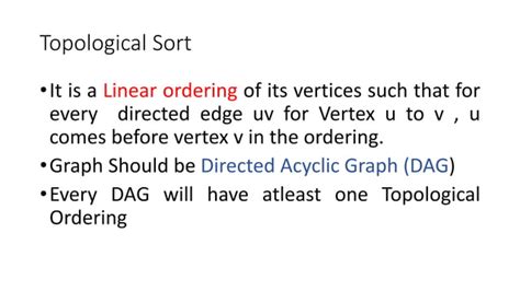 Topological Sort Algorithmpptx