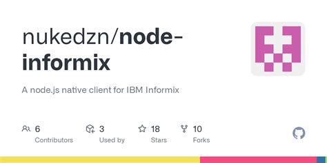 github nukedzn node informix a node js native client for ibm informix