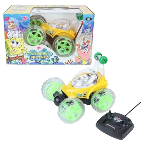 Remote Control Spongebob 360 Degrees Rotating Front Axle Spinning