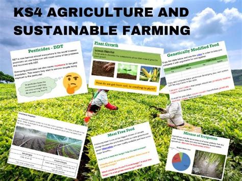 Igcse Environmental Management Agriculture Whole Unit Teaching Resources