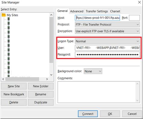 resetting ftp password using publish profile credentials azure app service the best c