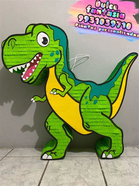 Piñata Dinosaurio Piñatas Para Niños Piñatas Para Adultos Juegos