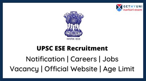 UPSC ESE IES Exam Full Form Dates Syllabus Salary