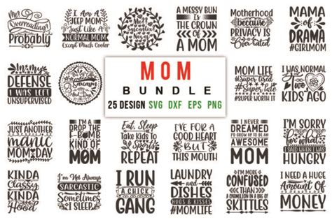Mom Bundle Vol 01 Graphic By Designvillage Creative Fabrica