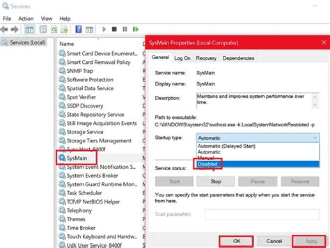 Service Host SysMain Causing High CPU And Memory Usage
