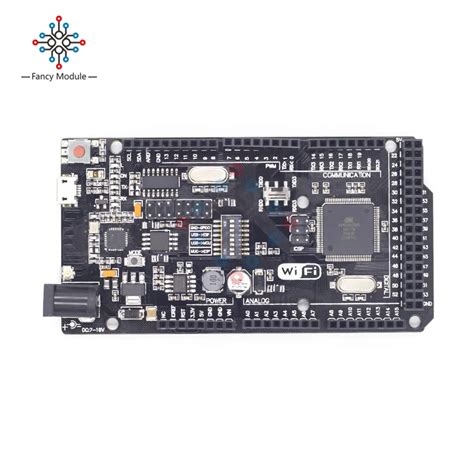 Купить mega2560 wifi r3 atmega2560 esp8266 32 Мб памяти micro usb к ttl