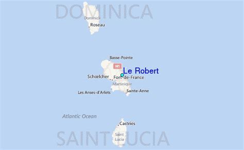 Le Robert Tide Station Location Guide