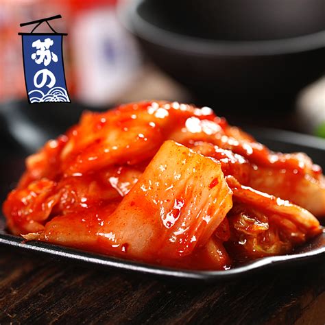 日式辣白菜出口日本泡菜韩国韩式正宗腌制切件下饭菜东北酱菜罐装 虎窝淘
