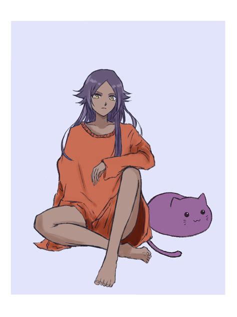 Shihouin Yoruichi Bleach Drawn By Happymelon4311 Danbooru