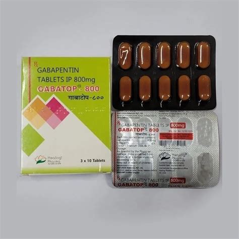 800mg Gabatop Gabapentin Tablets Ip At ₹ 350 Box Gabapentin Tablet In