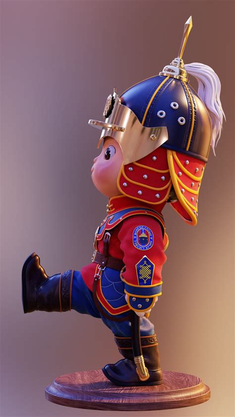 Хүндэт харуулын цэргийг хүүхэлдэйн баатраар бүтээжээ