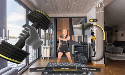 Vr Exercise App Uses Actual Dumbbells For Better Results