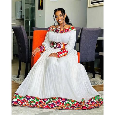 Simple Habesha Kemis Modern Habesha Dress For Ethiopian New Year Eritr Theethiopianstore