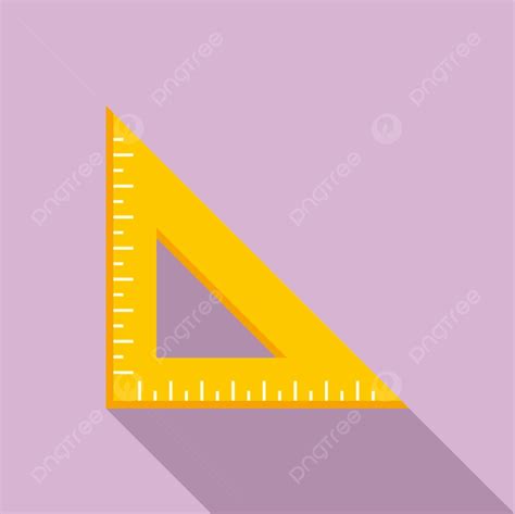 Angle Ruler Vector Png Images Angle Ruler Icon Flat Vector Angle Design Wooden Png Image For
