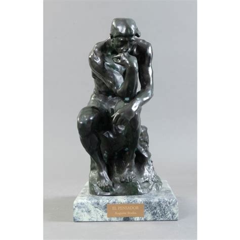 Según Auguste Rodin París 1840 Meudon 1917 El Pensador