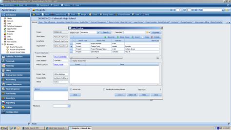 Building Advanced Search Criteria In Deltek Vision Bcs Prosoft