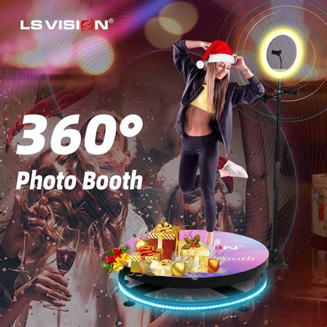 Lsvision Ls Vision Portable 360 Selfie Spin Photo Booth Slow Motion