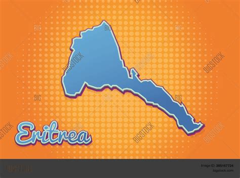 Retro Map Eritrea Vector Photo Free Trial Bigstock