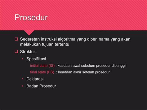 procedure dalam pemrograman pptx