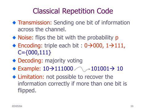 Ppt Introduction To Quantum Error Correction And Fault Tolerant Quantum