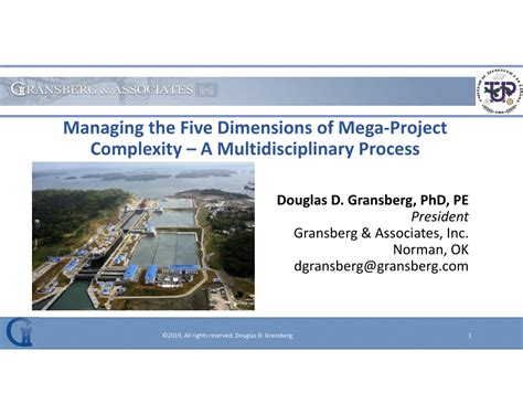Pdf Managing The Five Dimensions Of Mega Project Complexity A Multidisciplinary Process