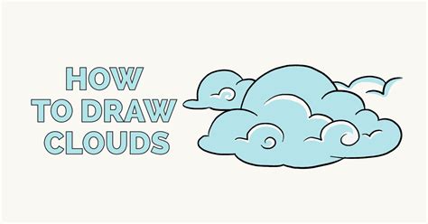 How To Draw Clouds Really Easy Drawing Tutorial