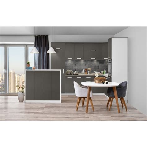 Шкаф долен бутилиера In D20 сив Модулни кухни Мебели и интериор Продукти