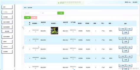 Springbootjavaphpnodepython食品安全信息管理系统【计算机毕设】 Csdn博客