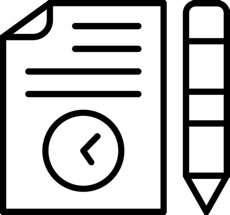 Report Line Icon Design 52377539 Vector Art At Vecteezy