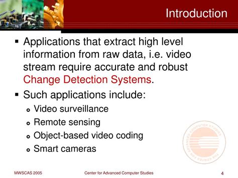 Ppt Real Time Vlsi Architecture For Detection Of Moving Object Using Wronskian Determinant