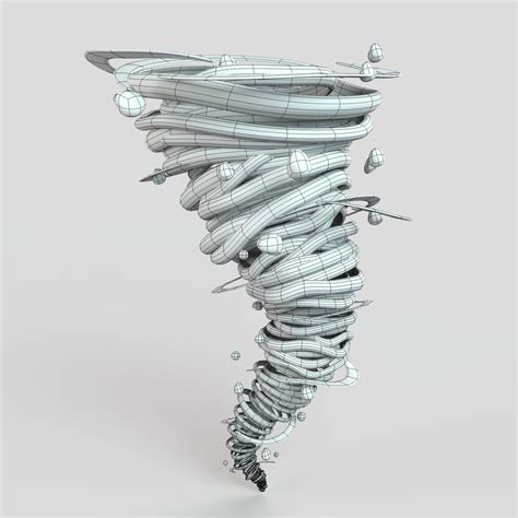 Tornado Storm Nature 3d Model Turbosquid 1483969