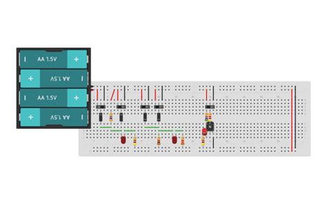 Circuit Design Boolean Logic With Diodes Tinkercad