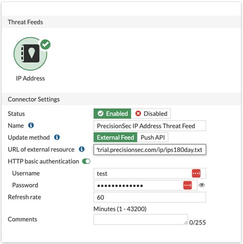 FortiGate Next Generation Firewall NGFW Integration PrecisionSec Integration Documentation