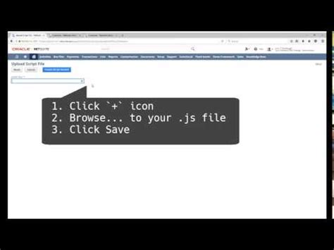 ESS How To Write Your Very First SuiteScript For Non Developers YouTube